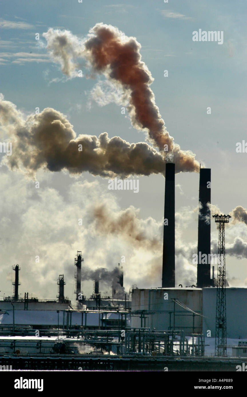 Serious air pollution from chemical hi-res stock photography and images ...