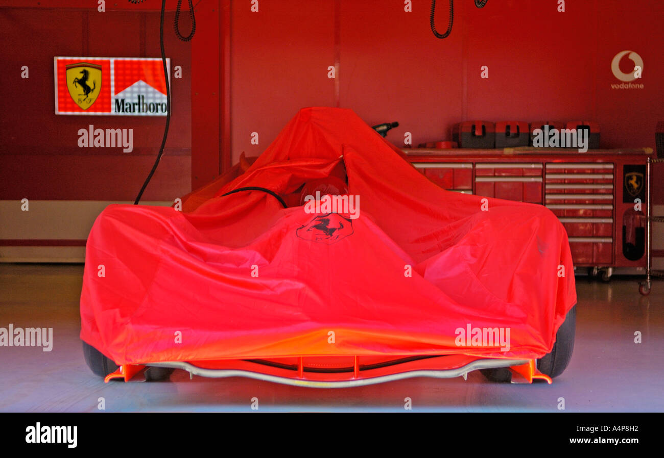 Ferrari in the box Stock Photo - Alamy