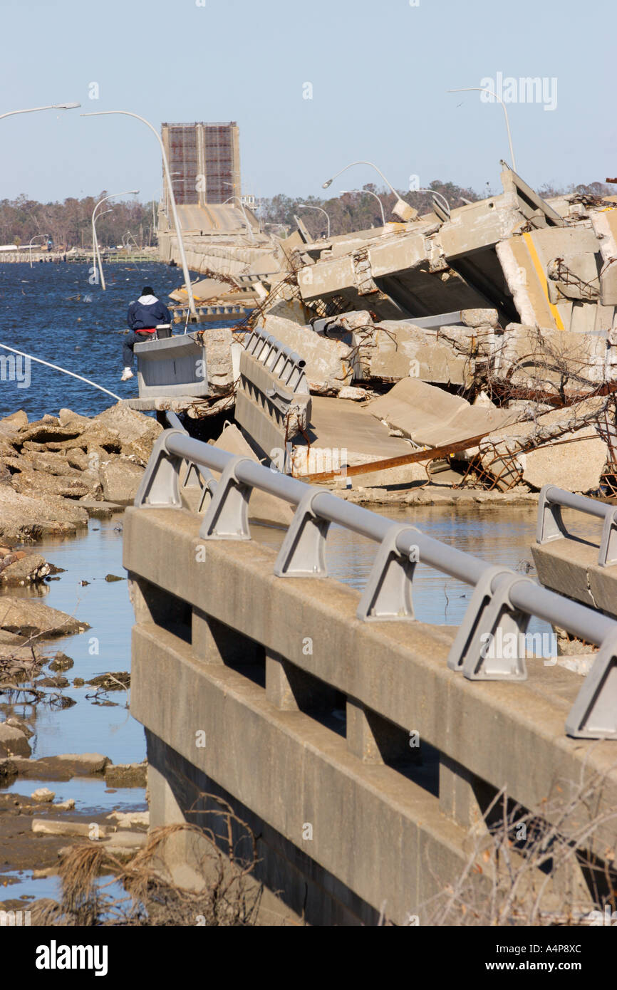 Broken guardrail road hi-res stock photography and images - Alamy