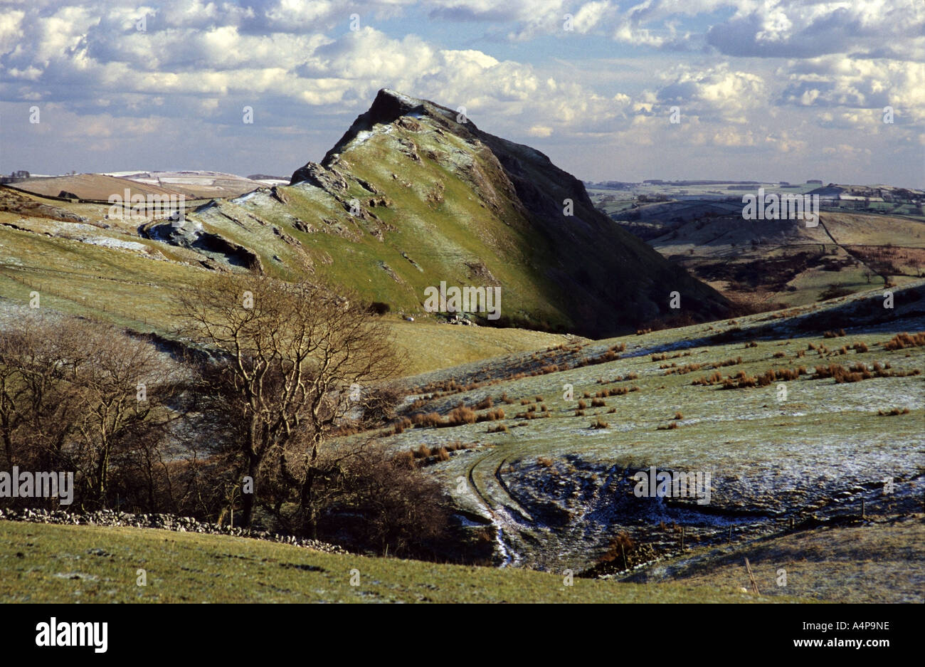 Chrome Hill in the Peak District, near Buxton, England, UK Stock Photo ...