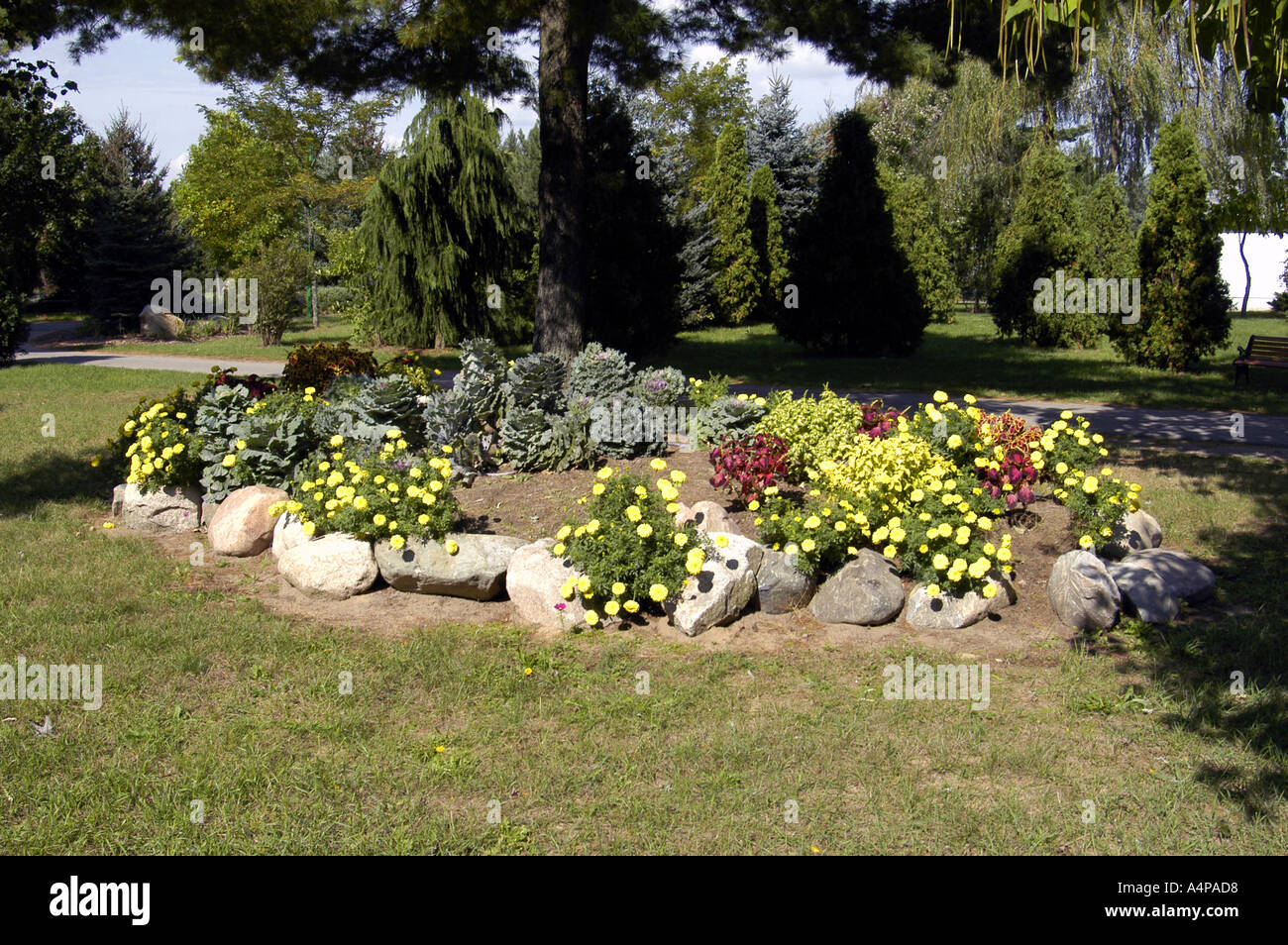 Animal cemetery for many different animals Michigan Stock Photo - Alamy