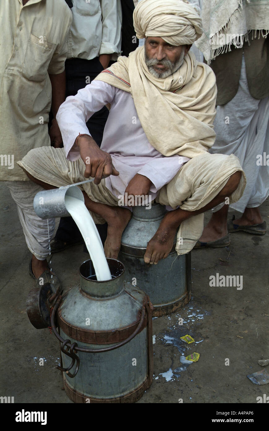Milk market in jaipur hi-res stock photography and images - Alamy