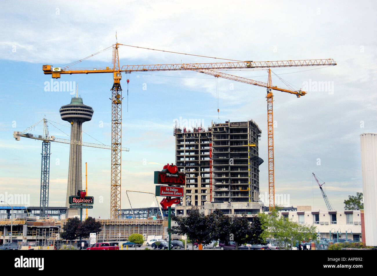 Building construction at Niagara Falls Ontario Canada Stock Photo - Alamy