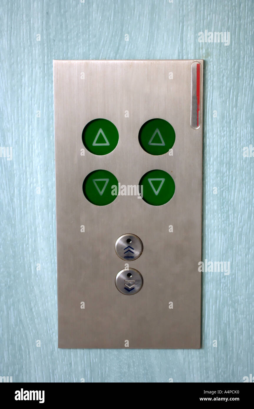 Elevator buttons hi-res stock photography and images - Alamy