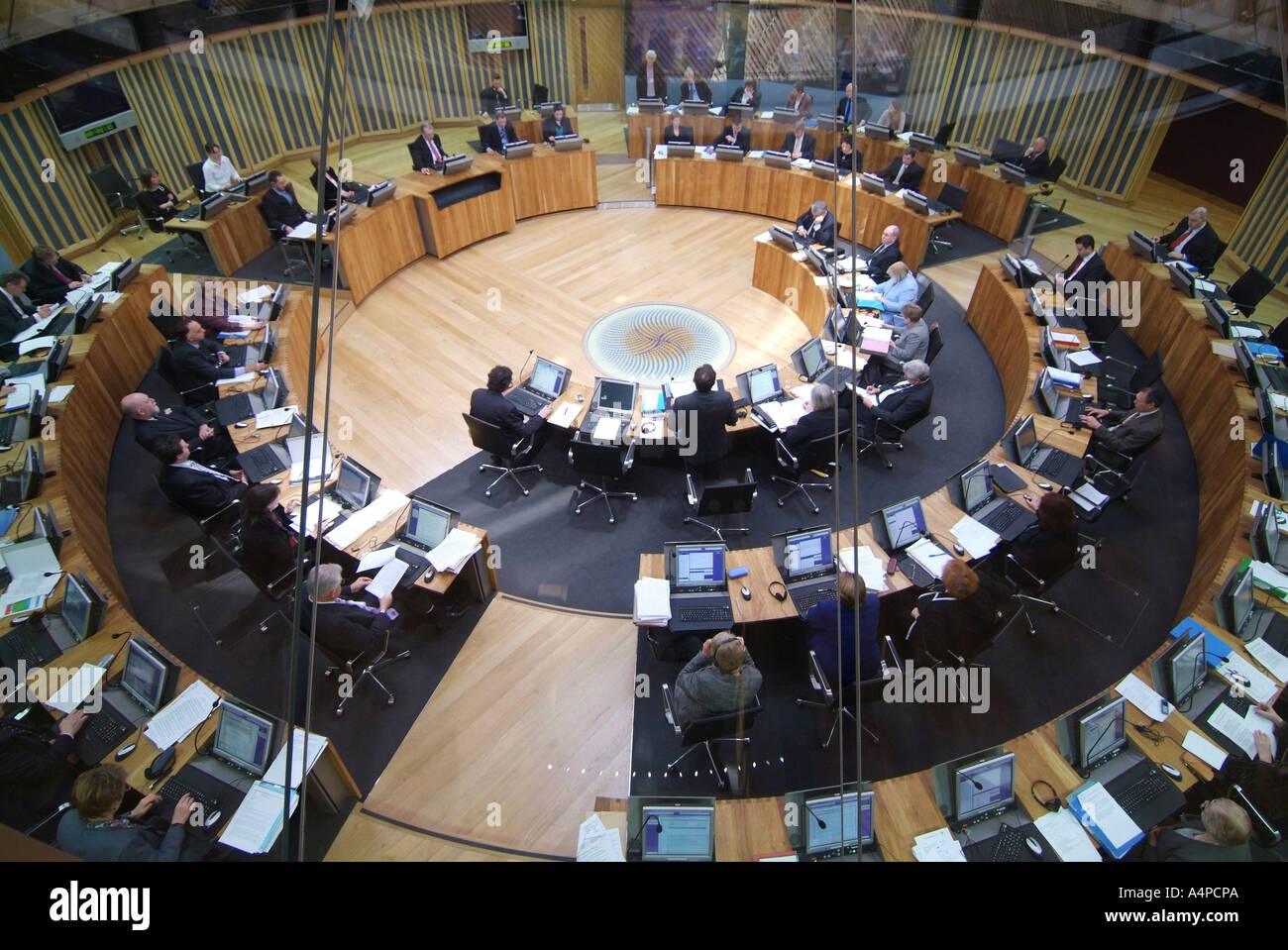 Assembly Members in Debating Chamber National Assembly for Wales ...
