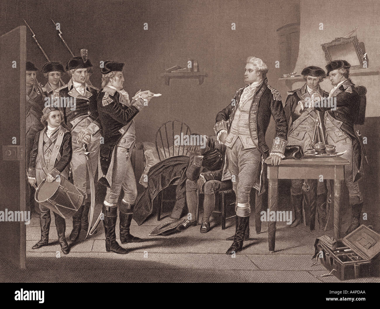 John andre execution hi-res stock photography and images - Alamy