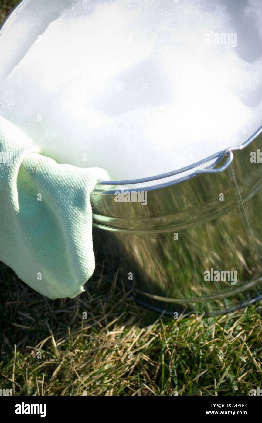 Bucket of soapy water hi-res stock photography and images - Alamy