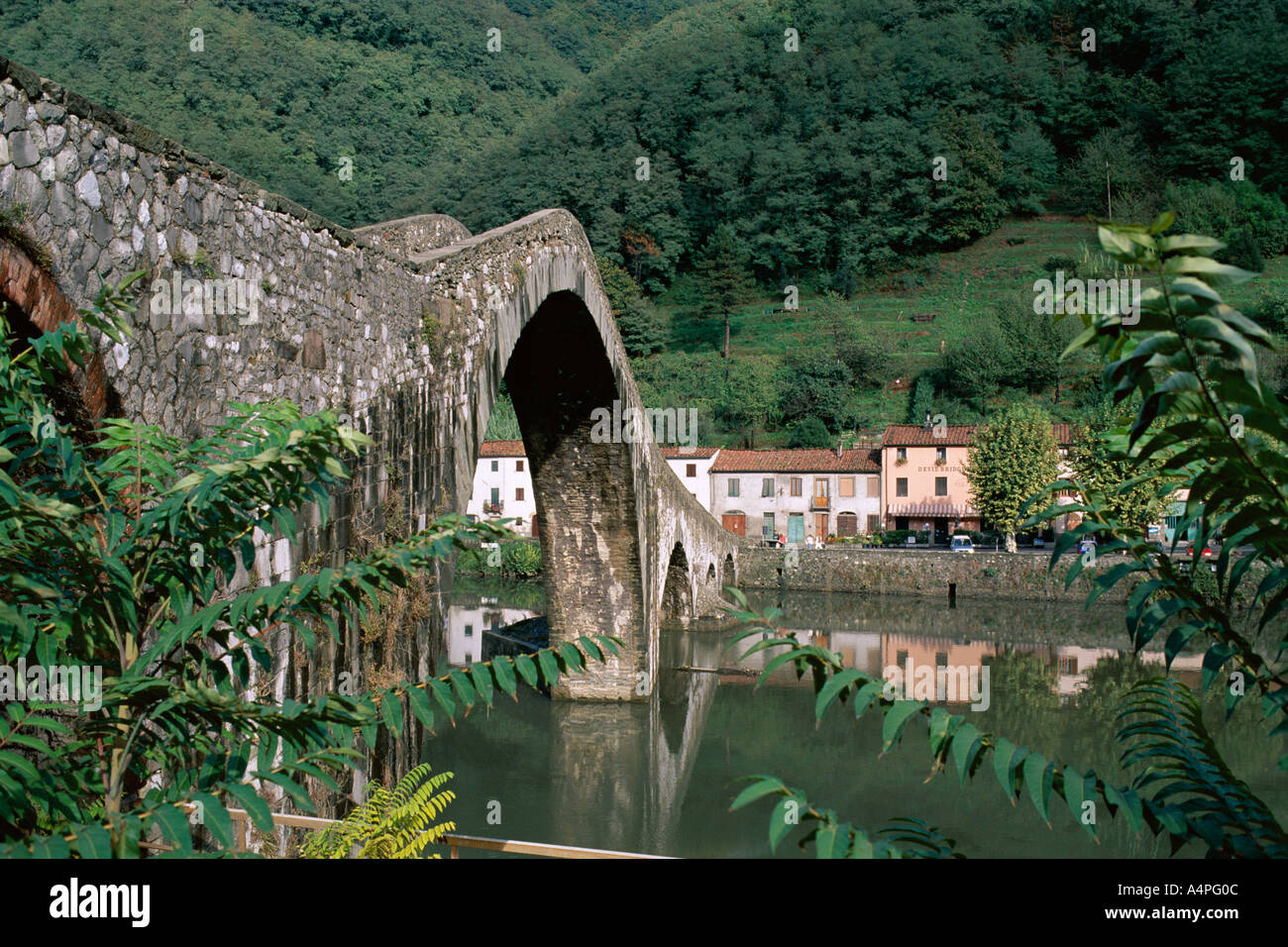Pont du Diable Devil s Bridge Borgo a Mozzano Lucca Tuscany Italy ...