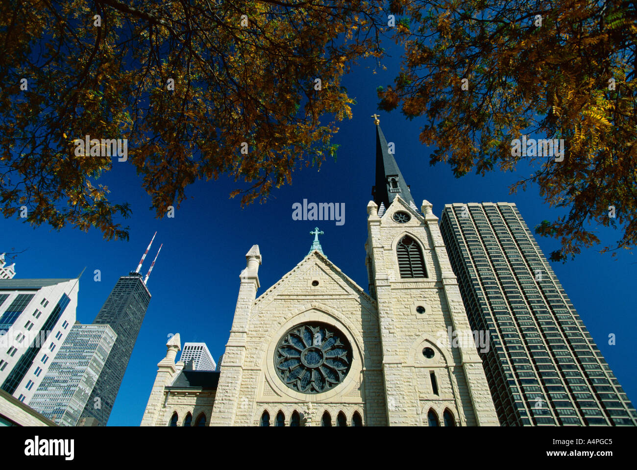 Holy name cathedral chicago hi-res stock photography and images - Alamy