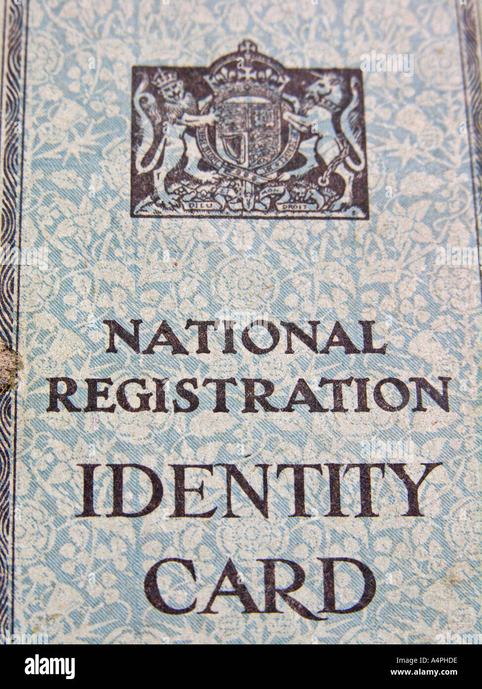 National registration identity card hi-res stock photography and images ...