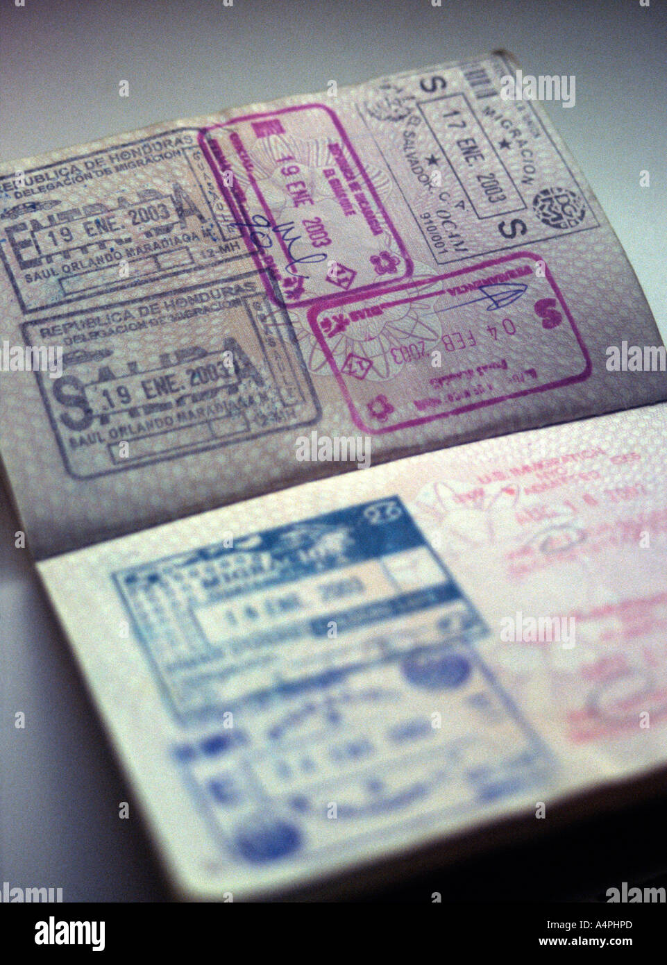 Red british passport hi-res stock photography and images - Alamy