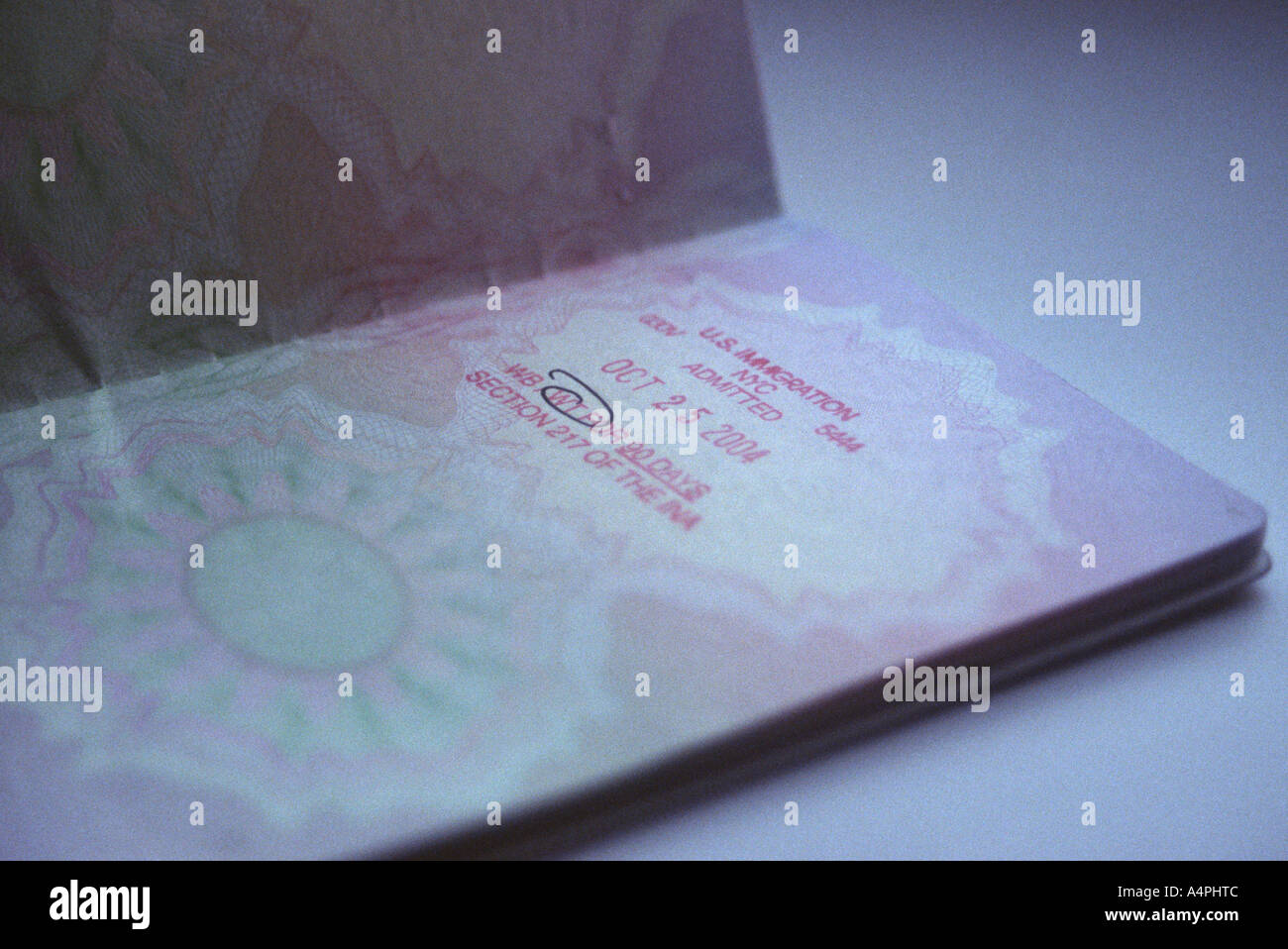 Red british passport hi-res stock photography and images - Alamy