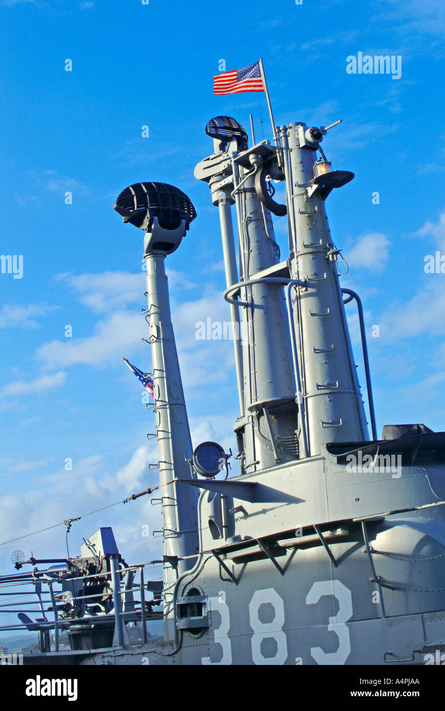 Tower of USS Pampanito World War II Submarine Stock Photo - Alamy