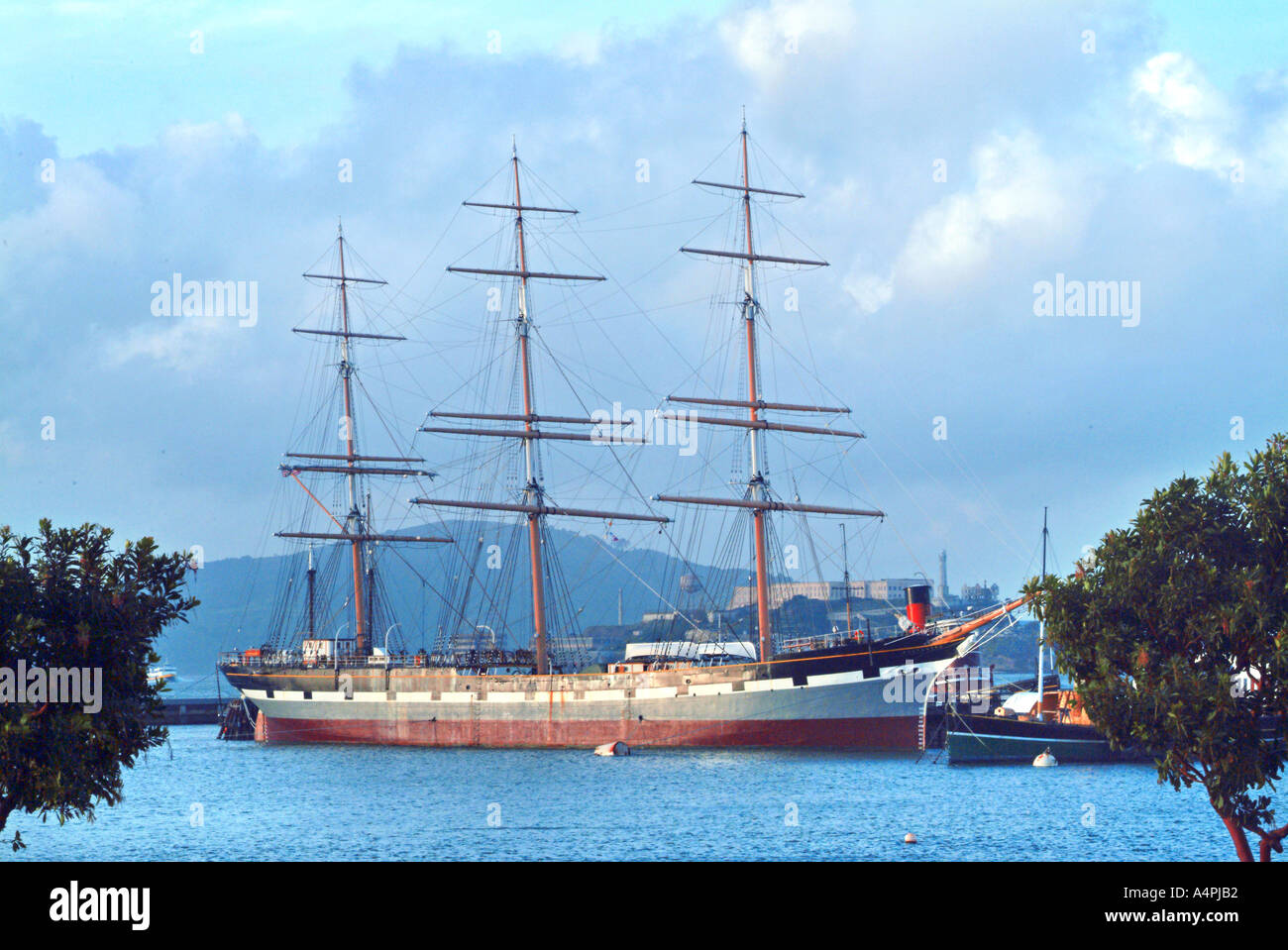 clipper ship Balclutha Stock Photo - Alamy