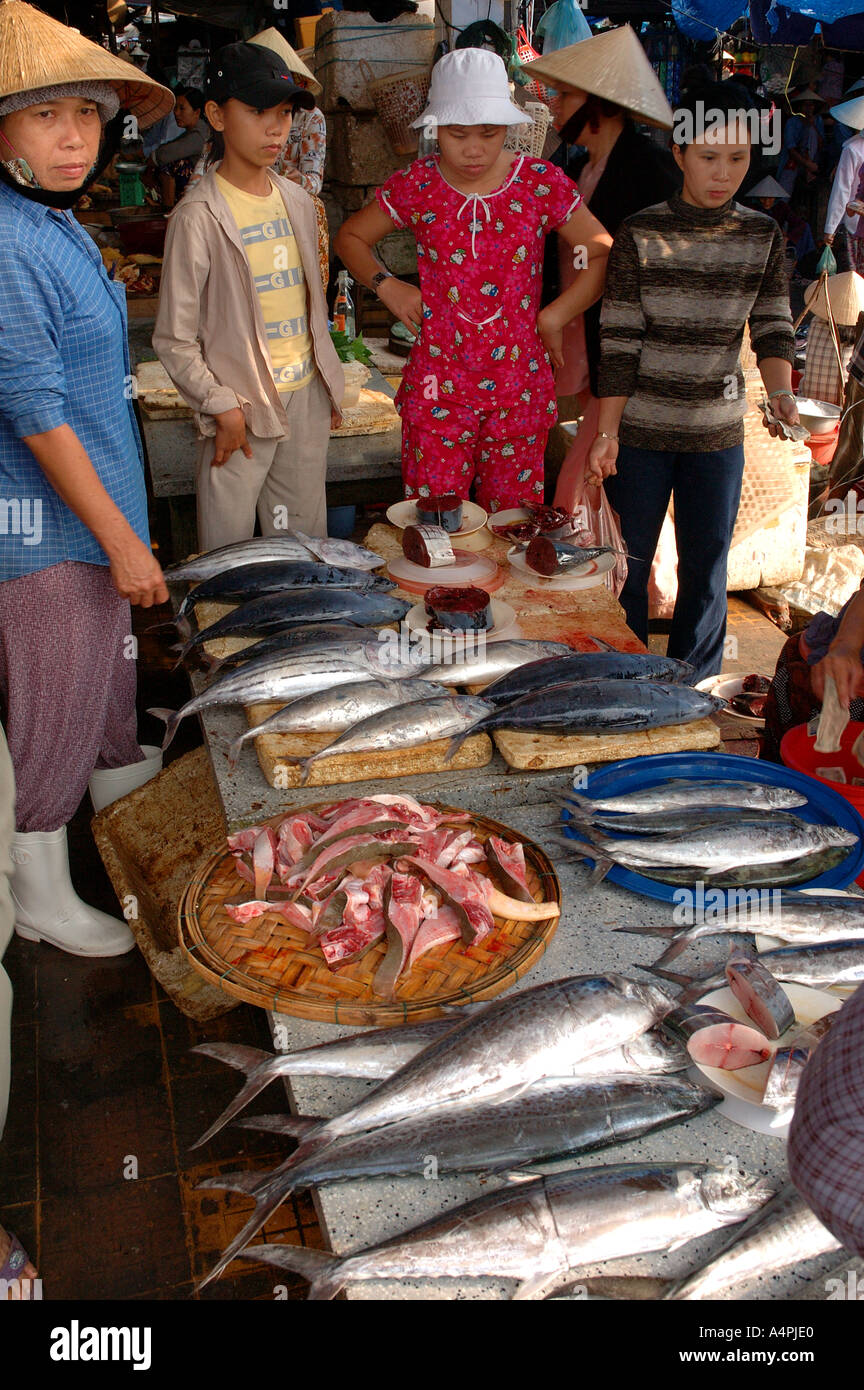 Hoi An fish market Vietnam South East Asia Stock Photo - Alamy