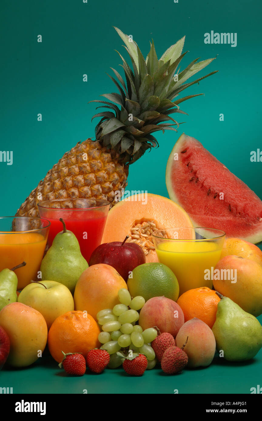 ANG77736 Fruits arrangement of different fruits healthy sweet juicy ...