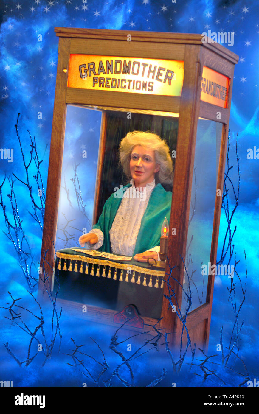 Fortune teller booth hi-res stock photography and images - Alamy