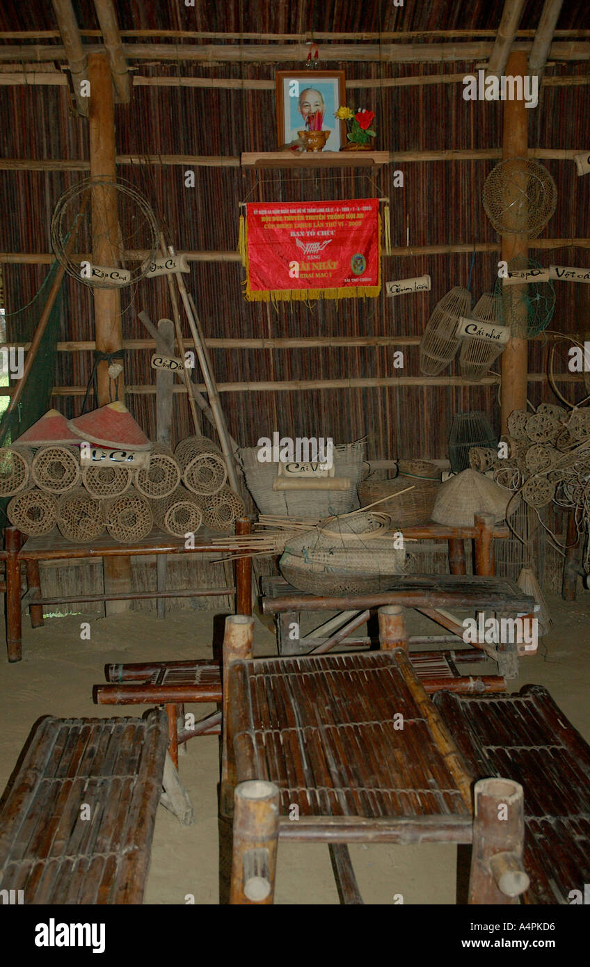 Hoi An bamboo fish trap traditional fishing equipment Vietnam South ...