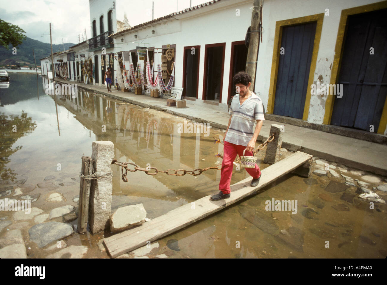 Americas Brazil Portuguese colonial town Stock Photo - Alamy