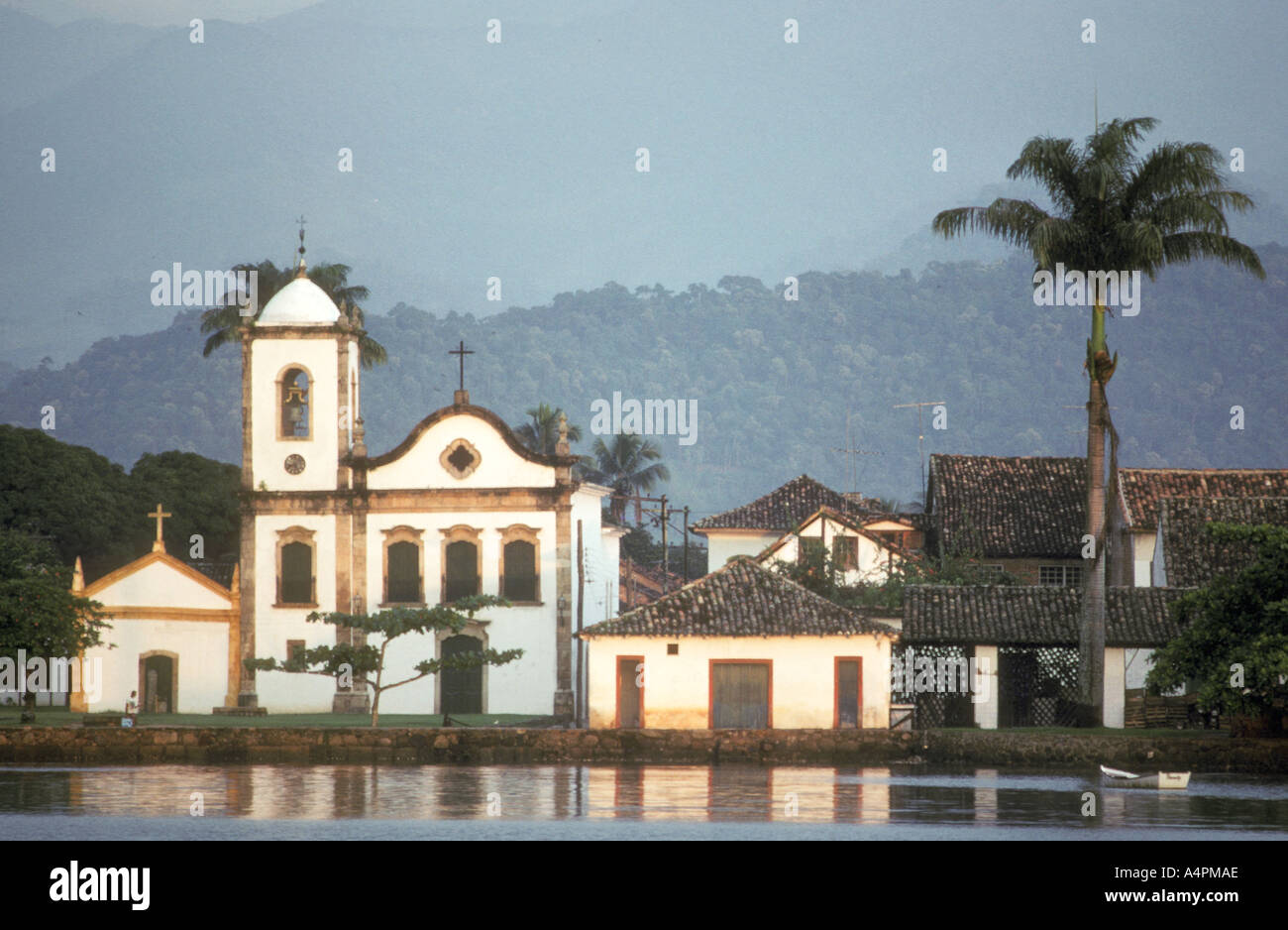 Americas Brazil Portuguese colonial town Stock Photo - Alamy