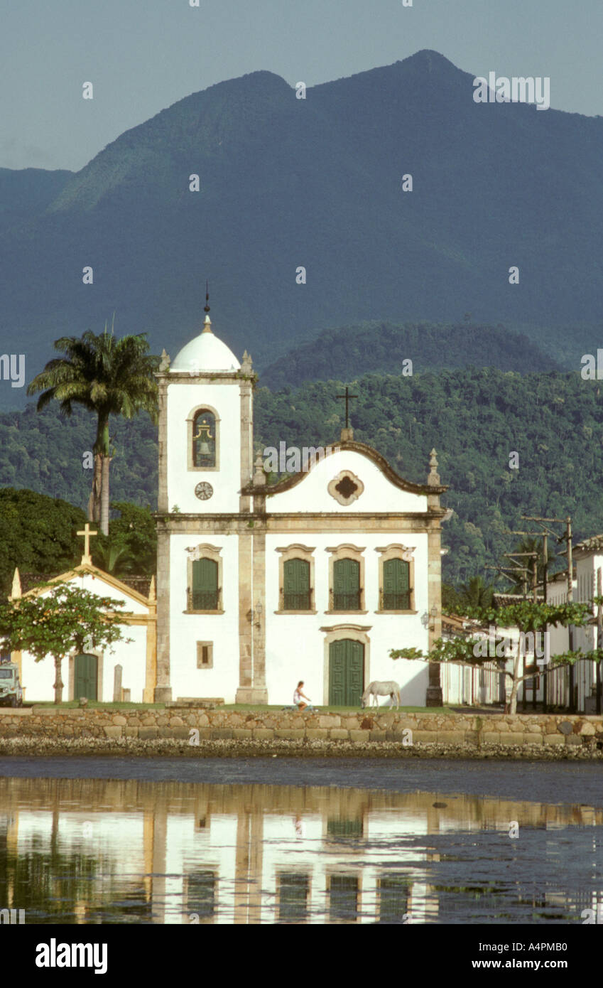 Americas Brazil Portuguese colonial town Stock Photo - Alamy