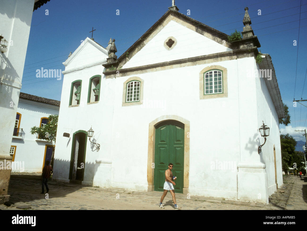 Americas Brazil Portuguese colonial town Stock Photo - Alamy
