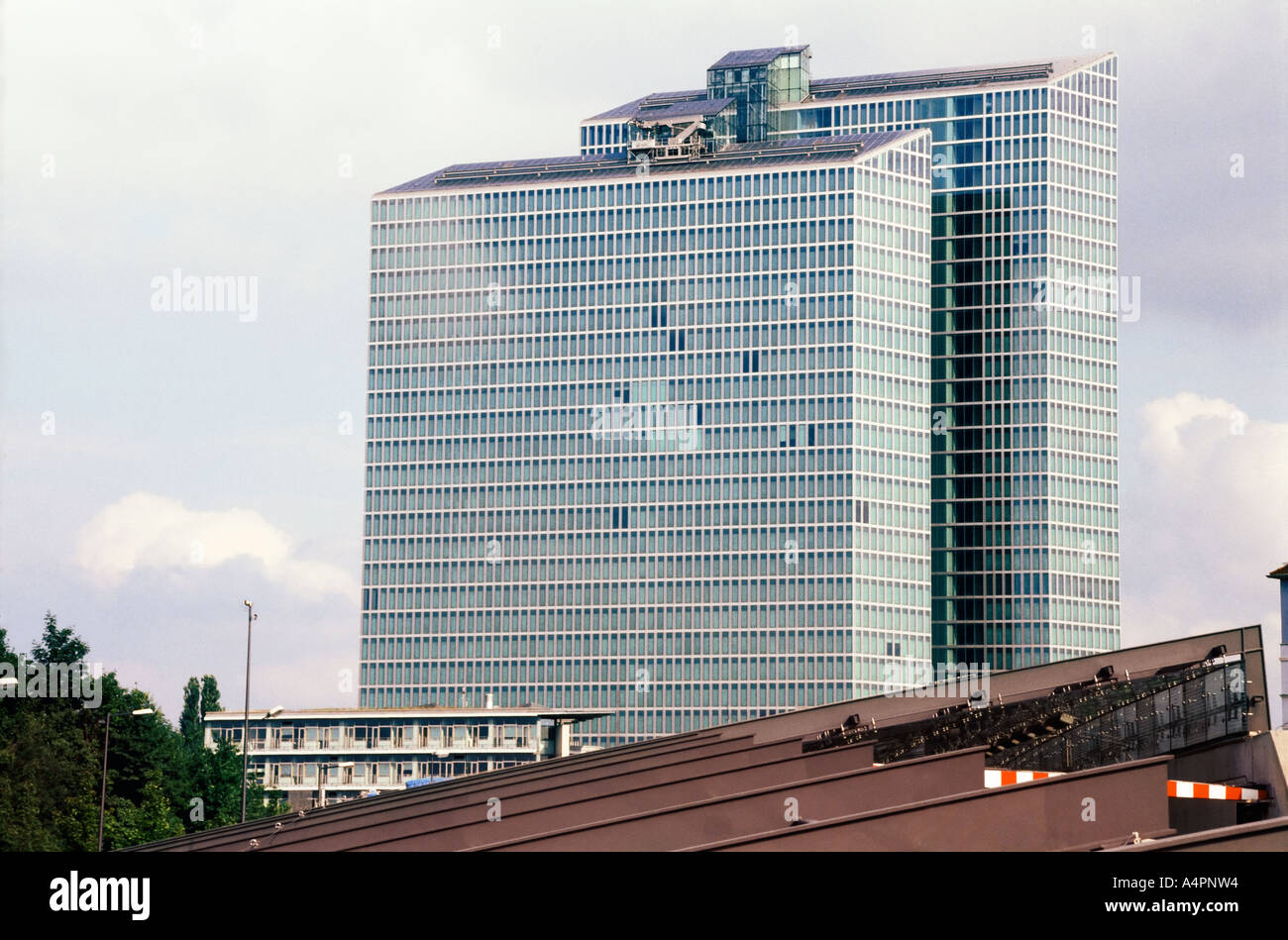 High Rise Building in Munich Germany Stock Photo - Alamy