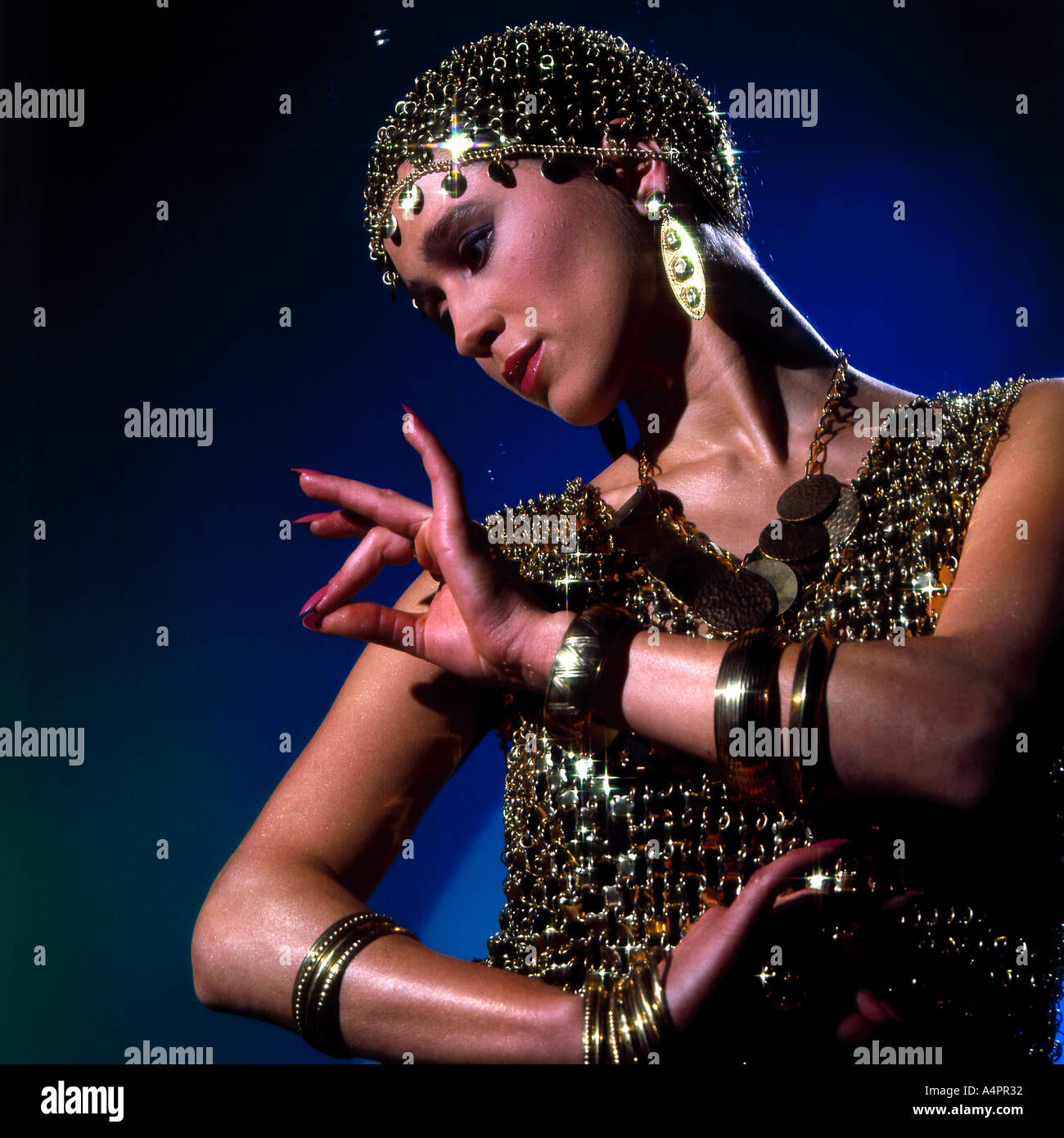 Gold model hi-res stock photography and images - Alamy