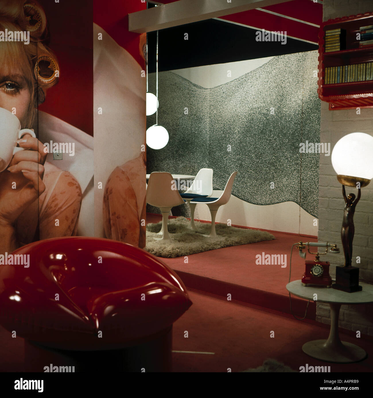 1960s Studio Interior Stock Photo - Alamy