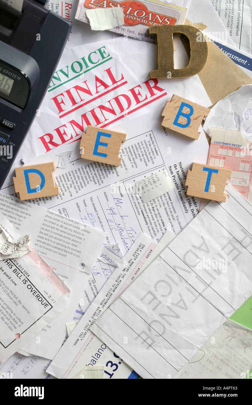 Bills, invoices, debt reminders, statutory demand and calculator on ...