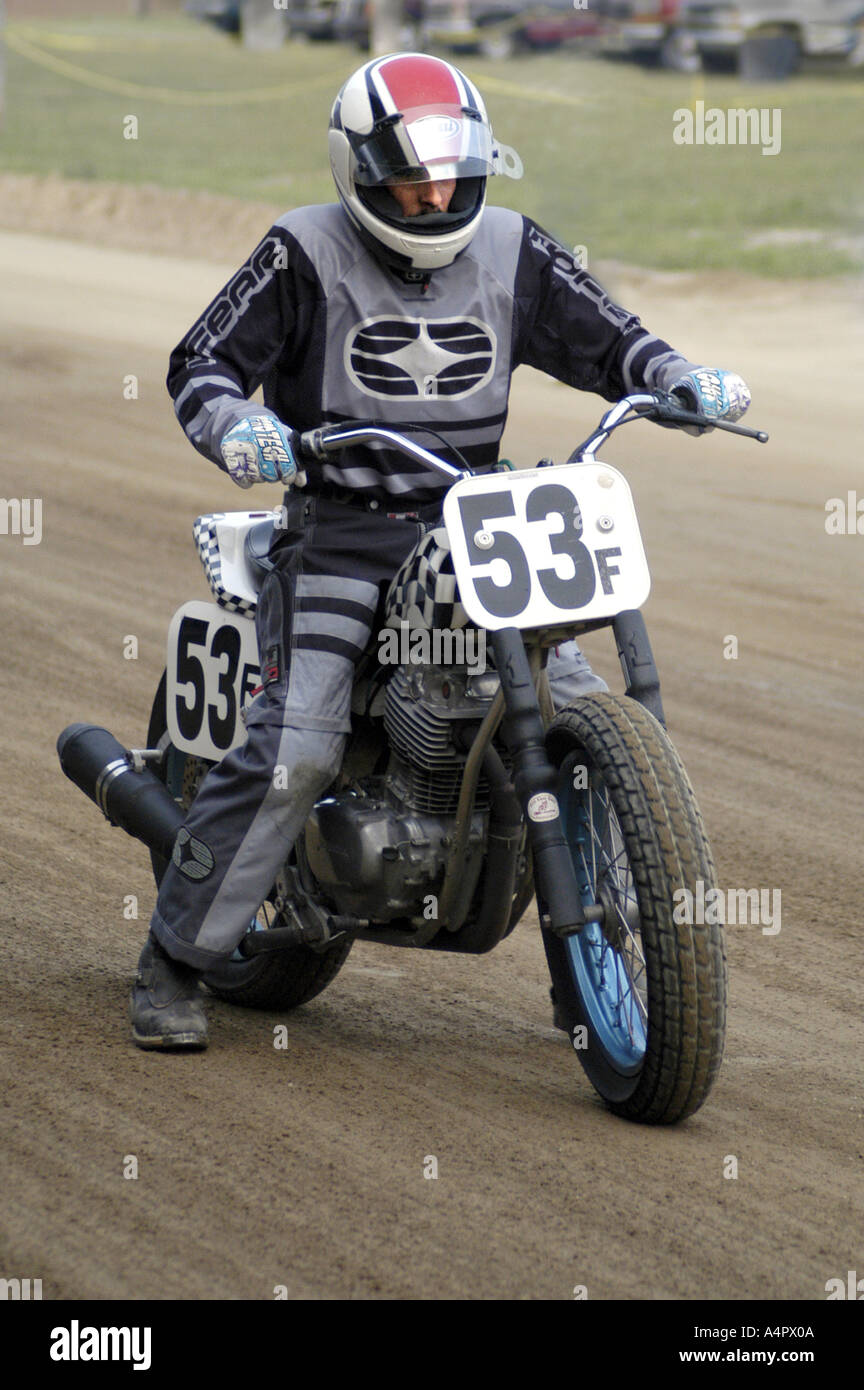Vintage Flat Track Racing