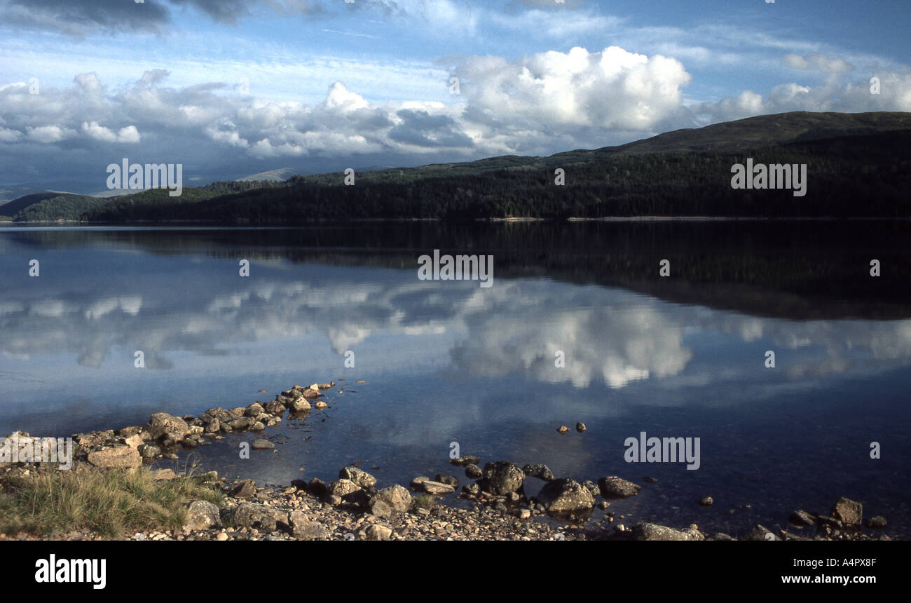 Loch Garry Scotland Stock Photo - Alamy