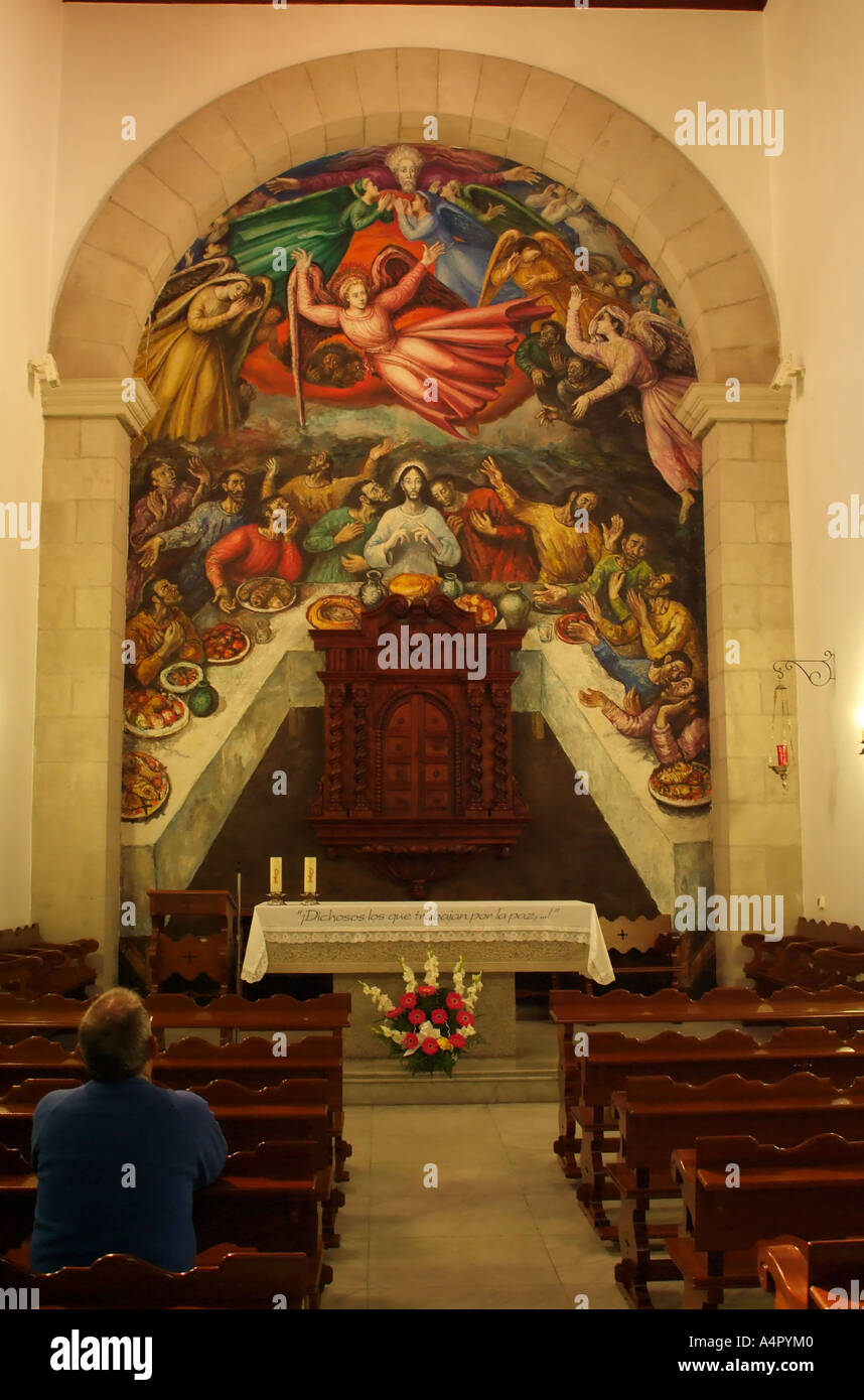 Candelaria Tenerife Canary Islands Spain the interior of Basilica of ...