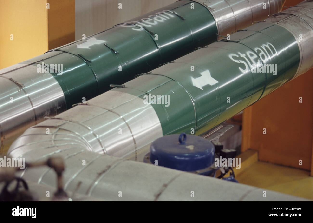 electrical power station pipeline Stock Photo - Alamy