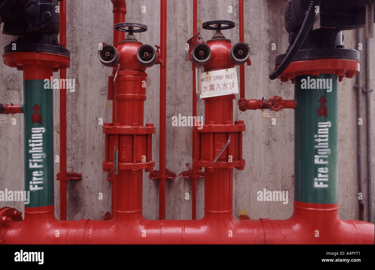 electrical power station pipeline, meter, tank, gauge Stock Photo - Alamy