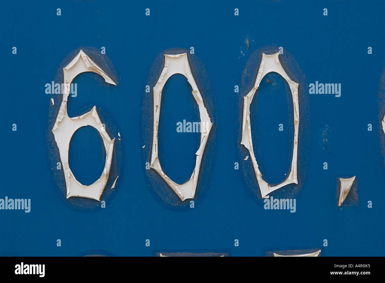 Number 600 hi-res stock photography and images - Alamy