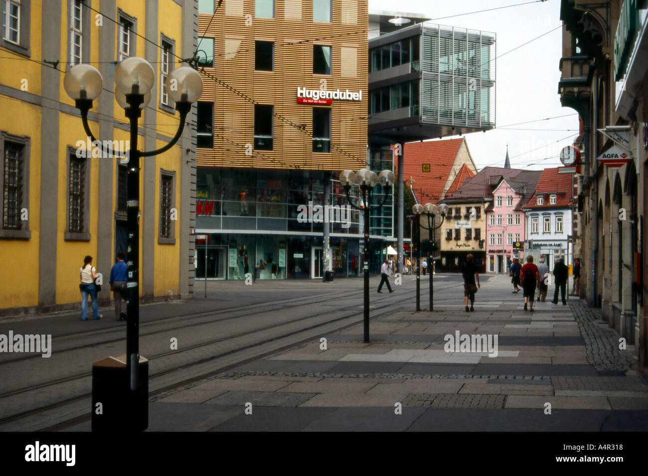 Modern architecture in Erfurt Thuringia Stock Photo - Alamy