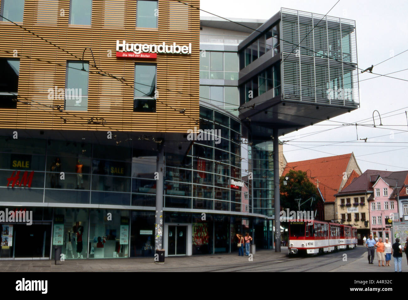 Modern architecture in Erfurt Thuringia Germany Stock Photo - Alamy