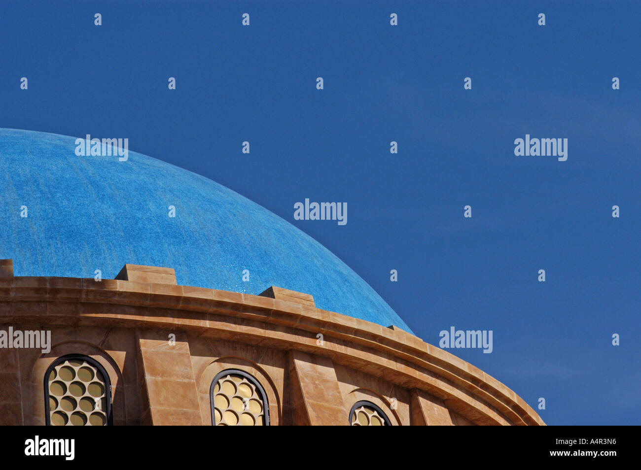 Detail blue roof Mosque in Downtown Beirut Lebanon Stock Photo - Alamy