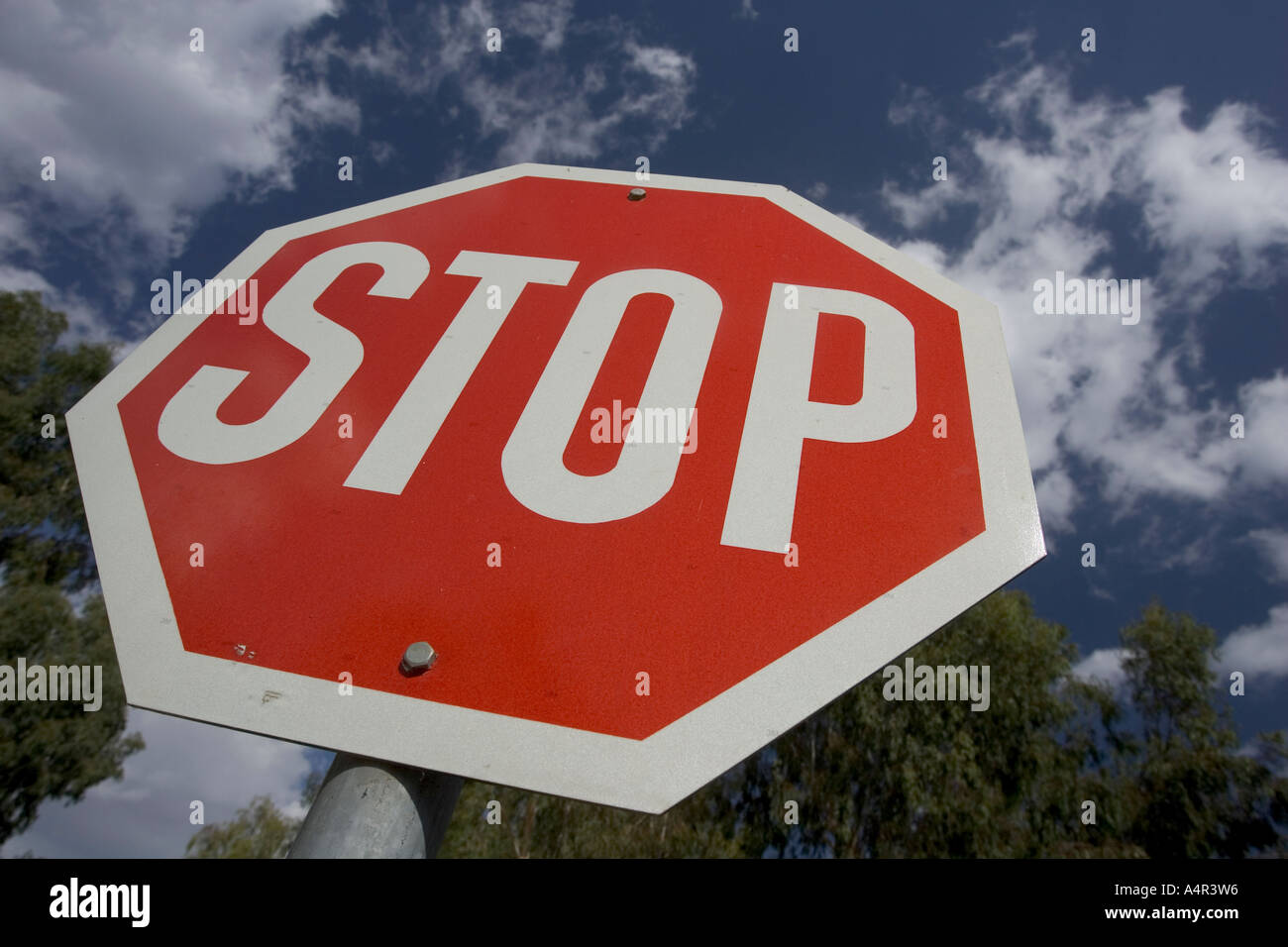 Close up of a stop sign Stock Photo - Alamy