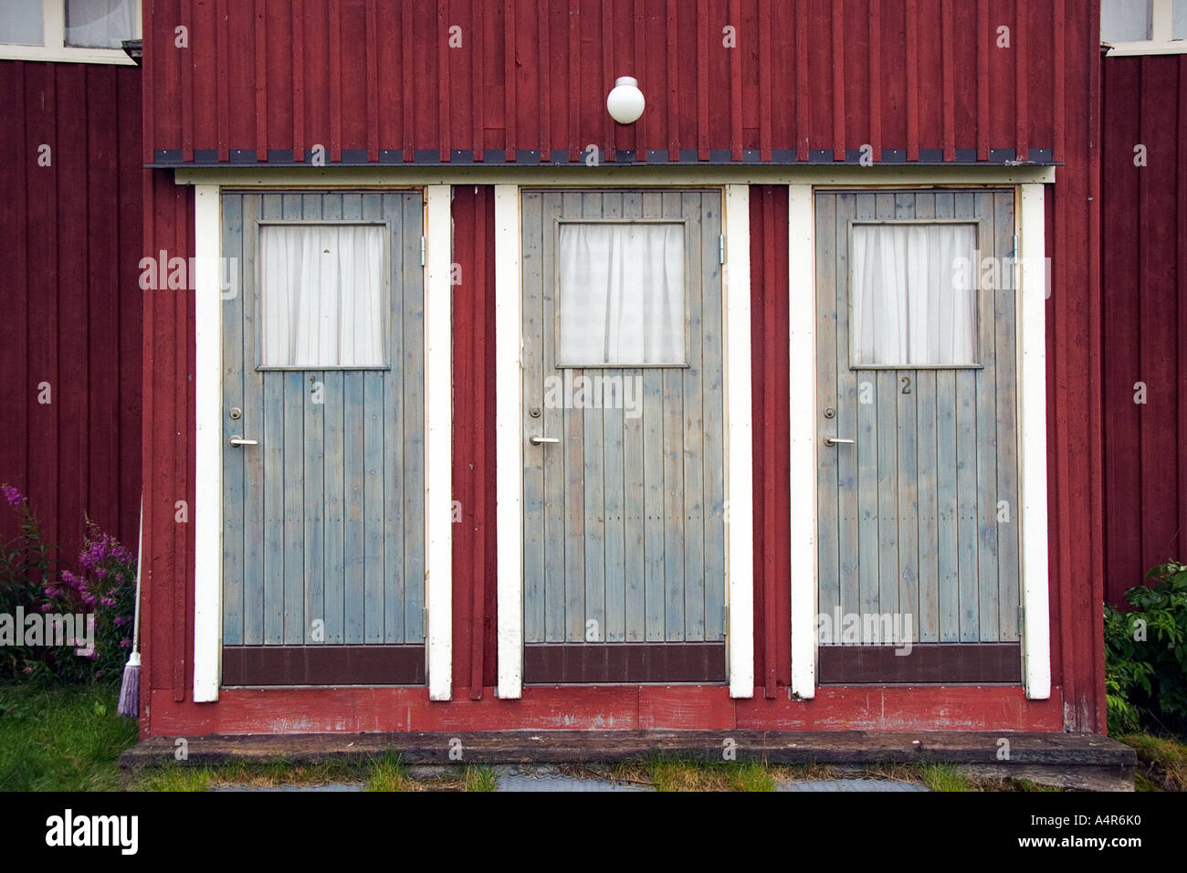 Three identical doors hi-res stock photography and images - Alamy