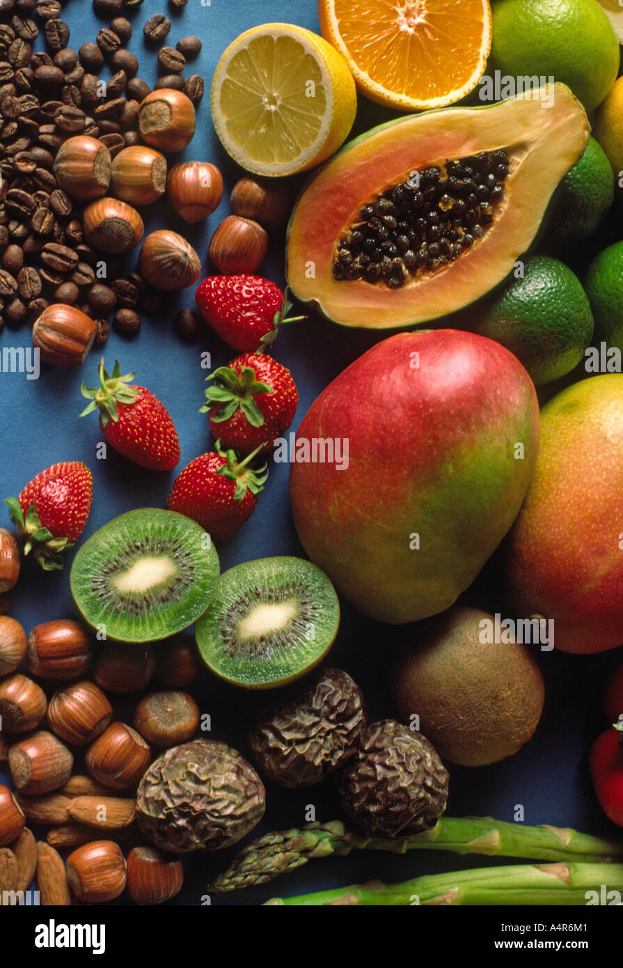 Display of Fresh Fruit Stock Photo - Alamy