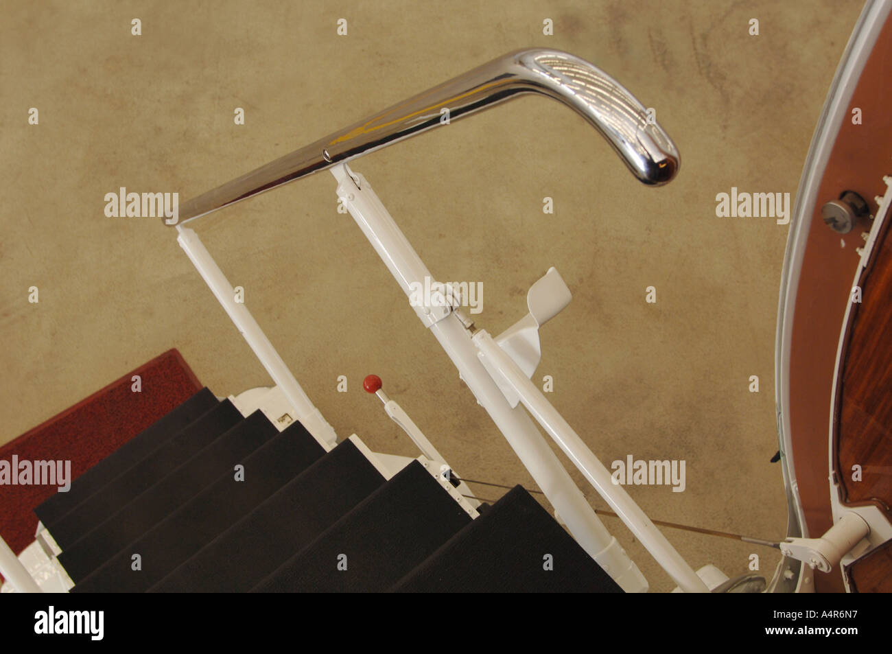 stairs of a jet airplane Stock Photo - Alamy