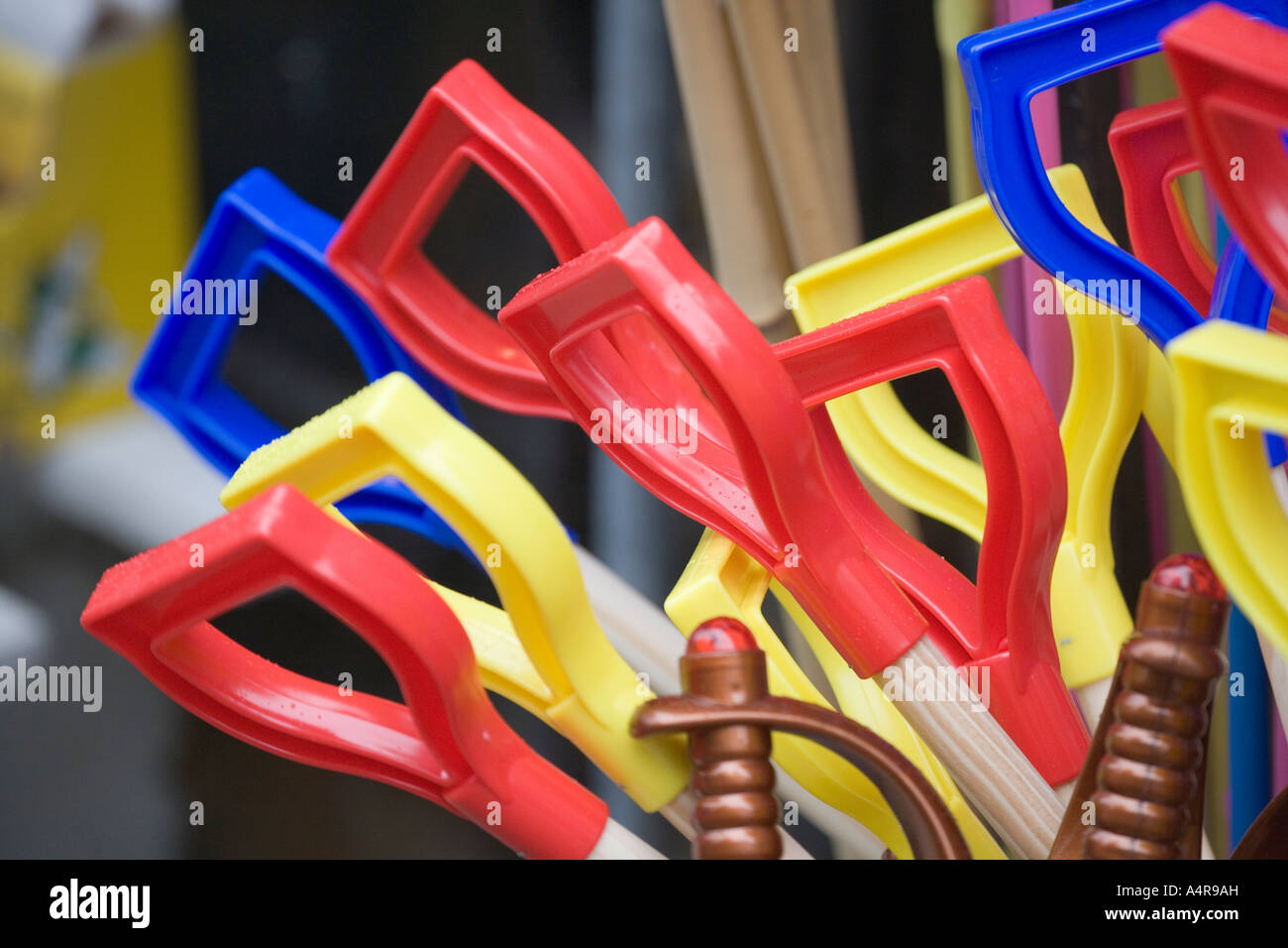 Multi coloured spades hi-res stock photography and images - Alamy