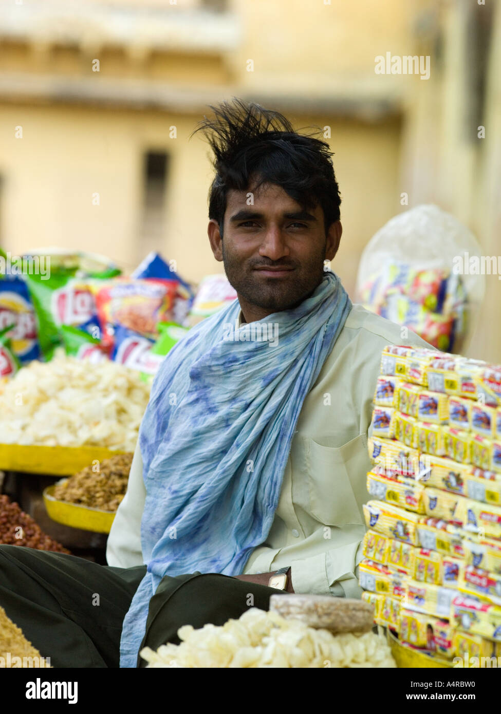 India, local man hi-res stock photography and images - Alamy