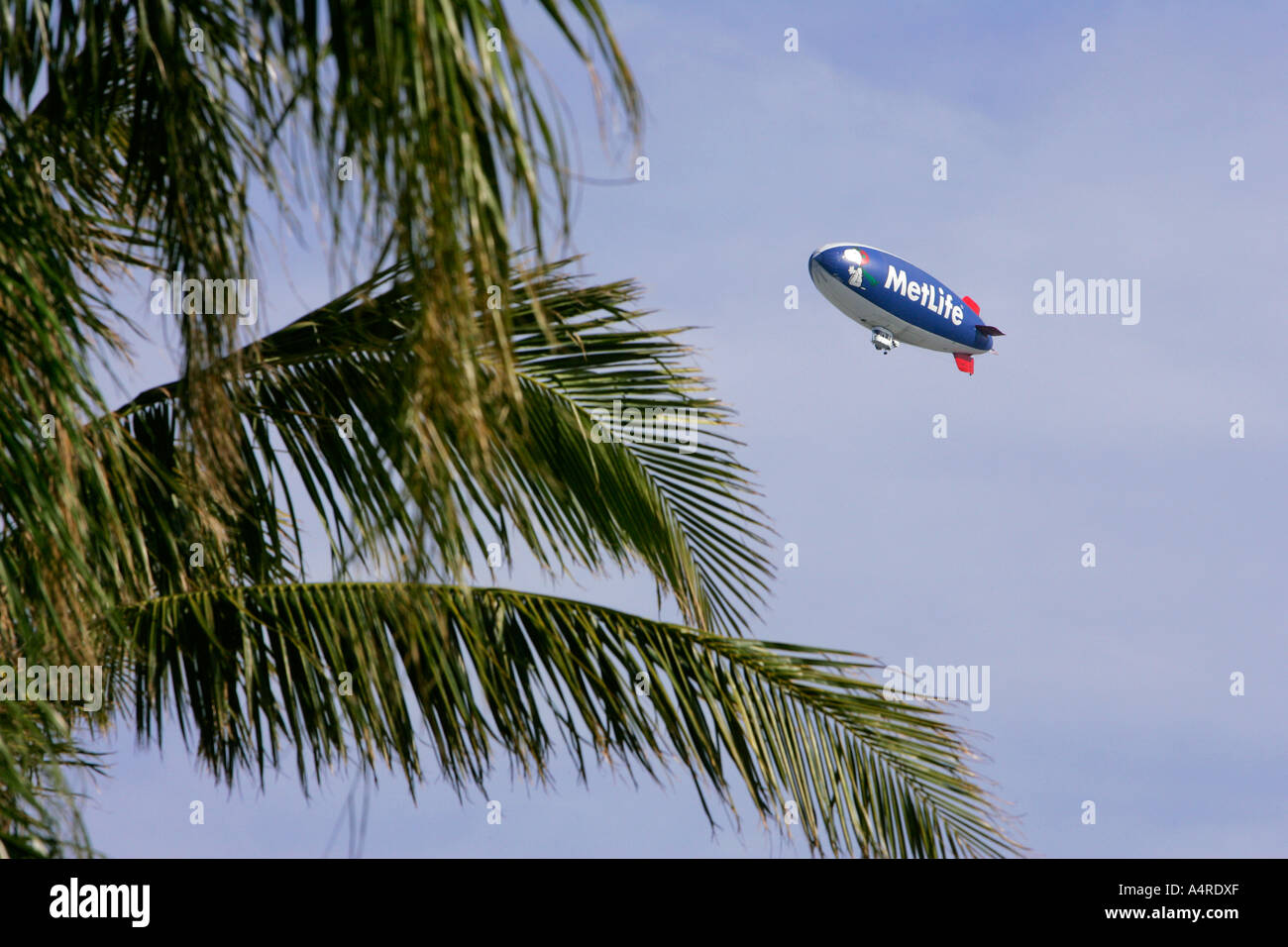 zeppelin advertising hot air balloon air ship blip day bright warm ...