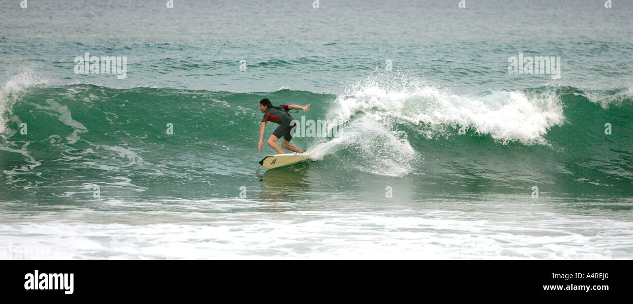 surfing in ocean sport water person alone jump glide adrenalin ...