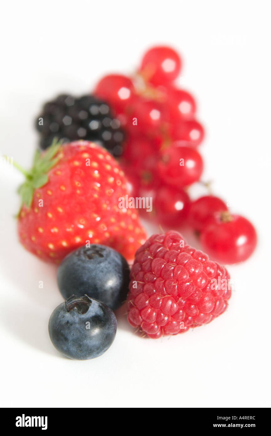 Fruit collection selection healthy food vitamin c hi-res stock ...