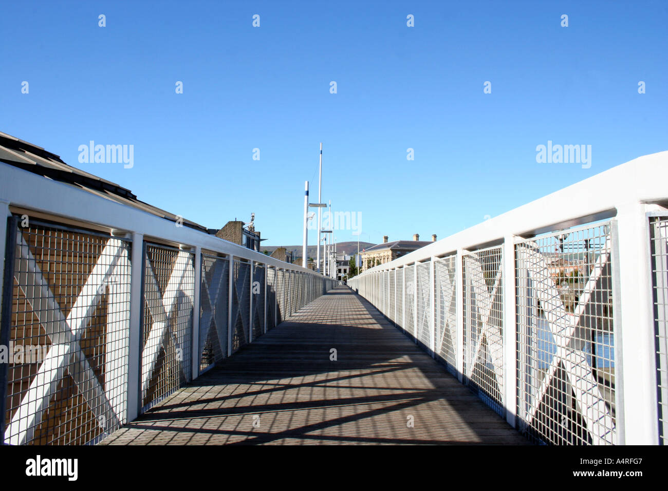 Belfast footbridge hi-res stock photography and images - Alamy