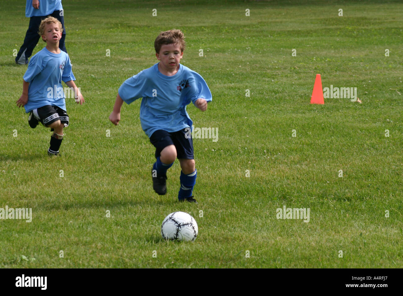 School kids playing chase hi-res stock photography and images - Alamy